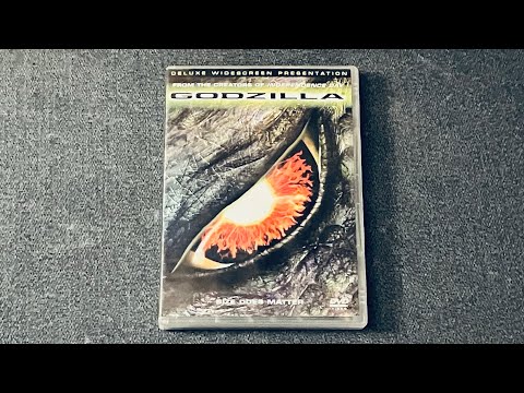 Godzilla 1998 Movie For The DVD Collection 🗽🗽🗽