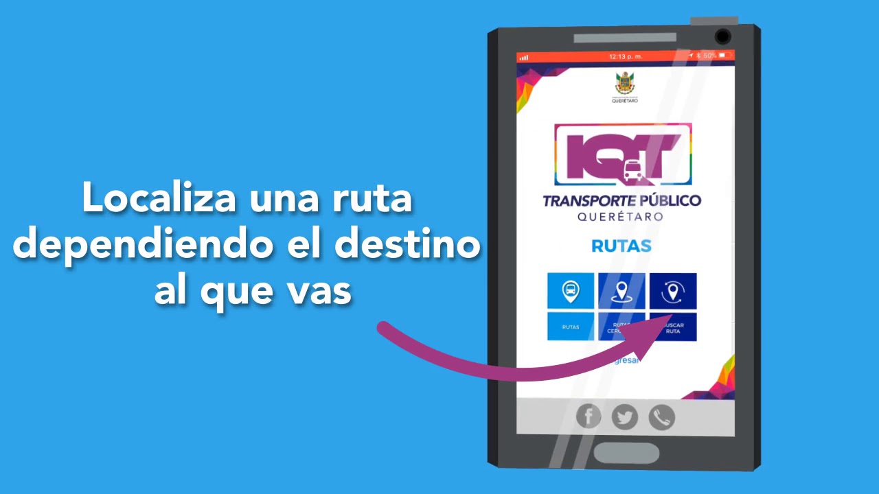 ¿Cómo usar la App IQT Transporte Querétaro? - YouTube