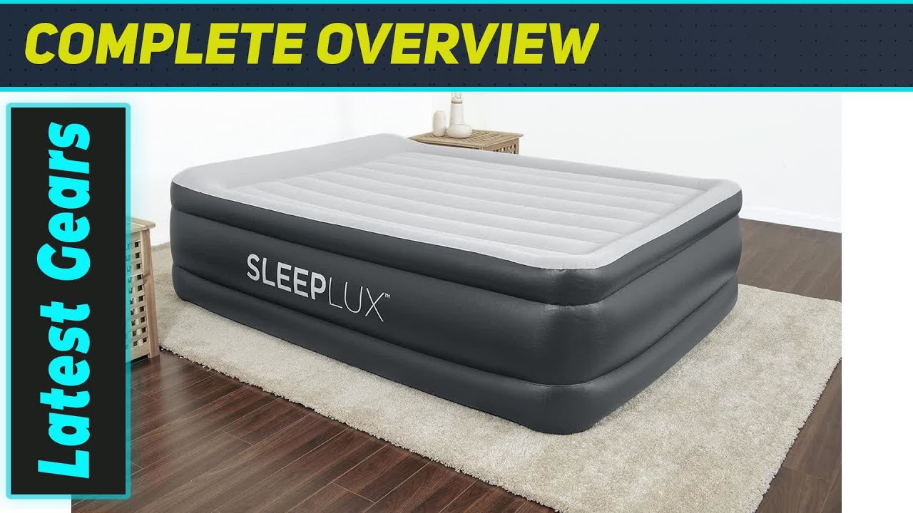 SLEEPLUX Air Mattress: The Ultimate Comfort - YouTube
