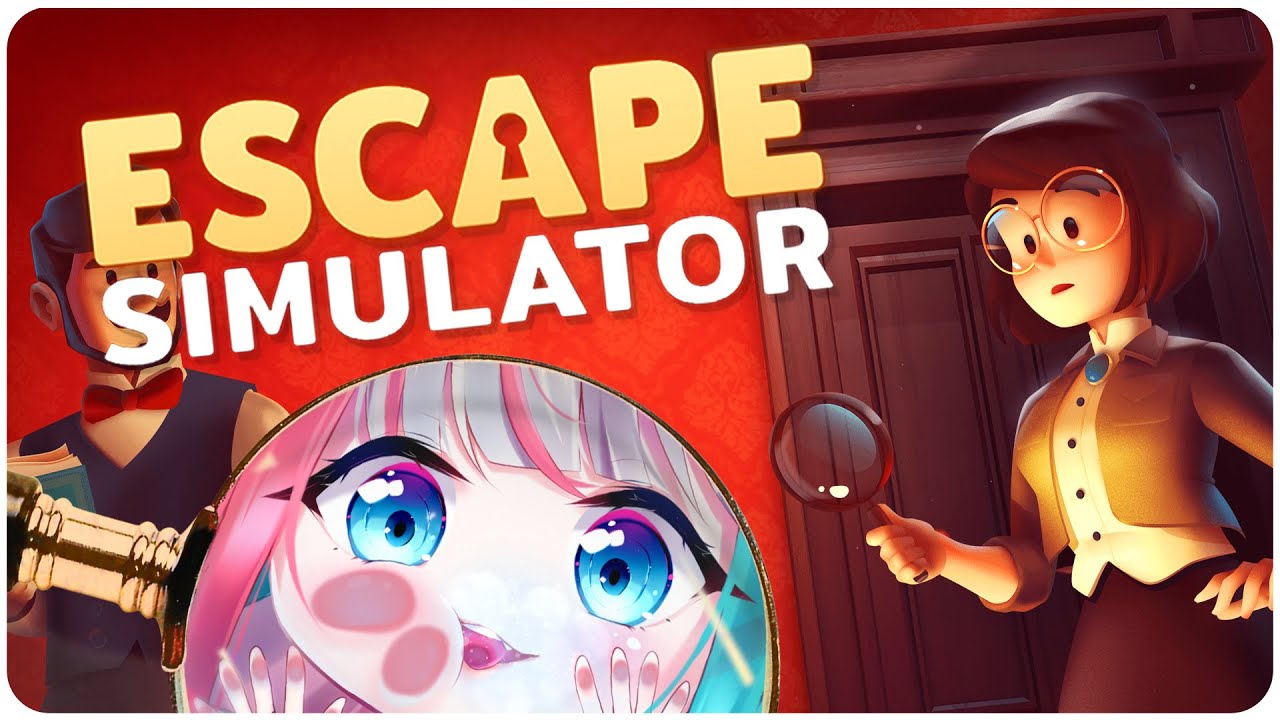 【ESCAPE SIMULATOR】WE ARE BIG BRAIN...WE SHALL ESCAPE!!! - YouTube