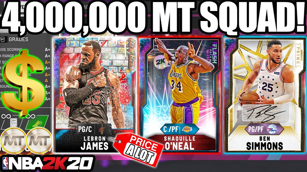 *INSANE* 4 MILLION MT SQUAD BUILDER WITH THE MOST UNREALISTIC GALAXY ...
