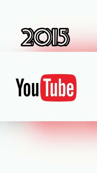 Ewolucja loga YouTube 2005-2024 - YouTube