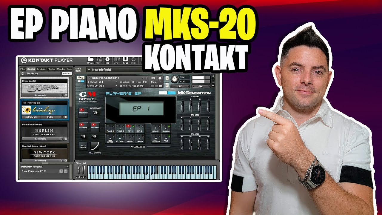 😁 Mítico EP Piano!! MKS-20 SENSATION 🎹 [WALKTROUGH] - YouTube