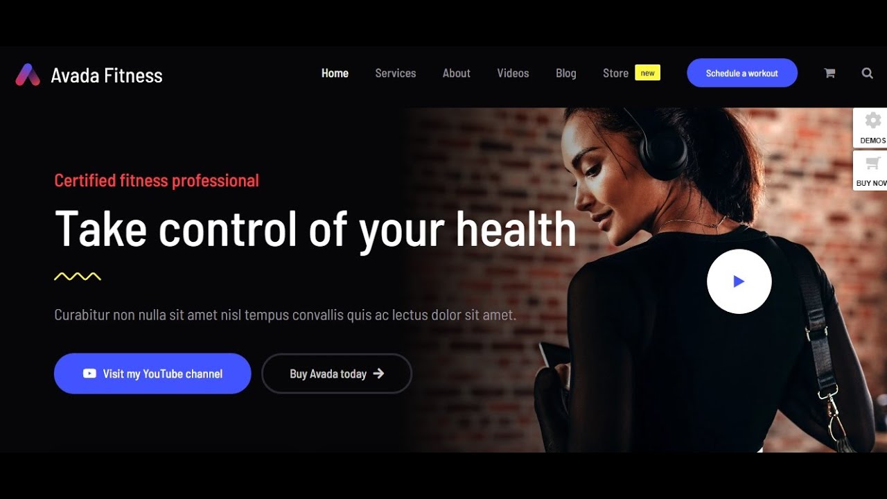 Avada Fitness wordpress theme|Avada|Avada Fitness wordpress theme demo ...