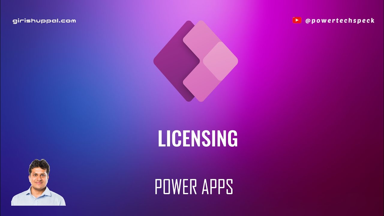 Licensing - Microsoft Power Apps - YouTube