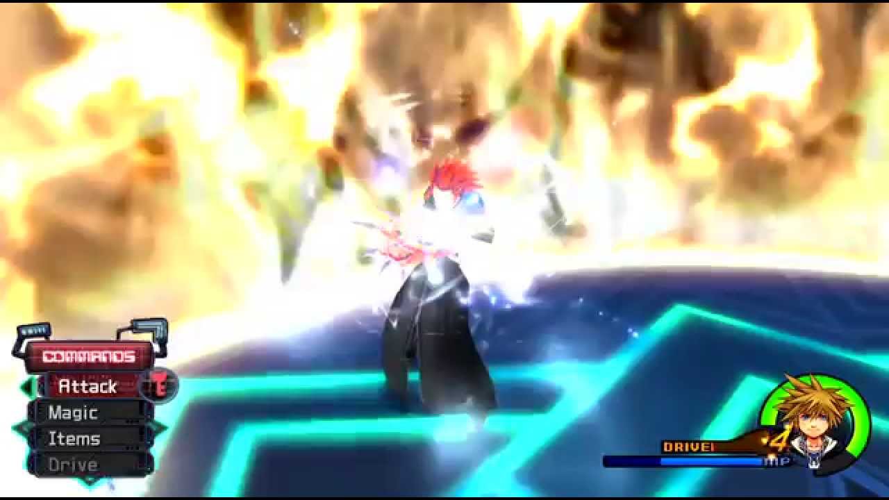 Kingdom Hearts HD 2.5 Remix -- KH2 - Garden of Assemblage - Axel Data ...