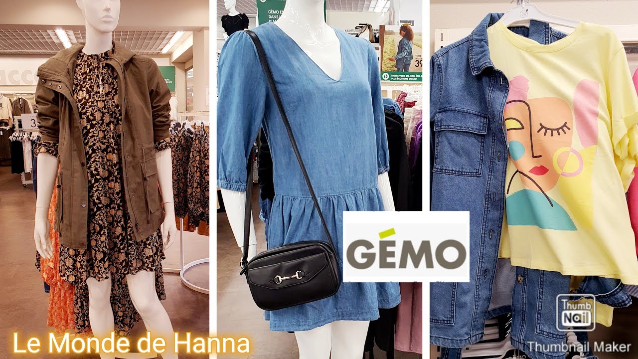 GÉMO ARRIVAGE 11-03 NOUVELLE COLLECTION FEMME - YouTube