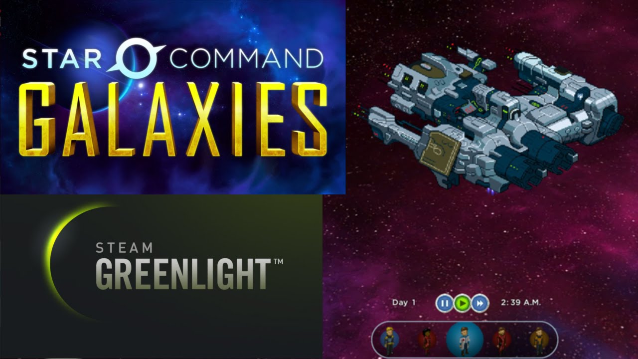 Steam Greenlight Gold - Star Command Galaxies - YouTube