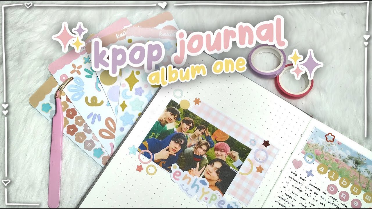 Starting a Kpop Journal | ft. Enhypen ♡ - YouTube