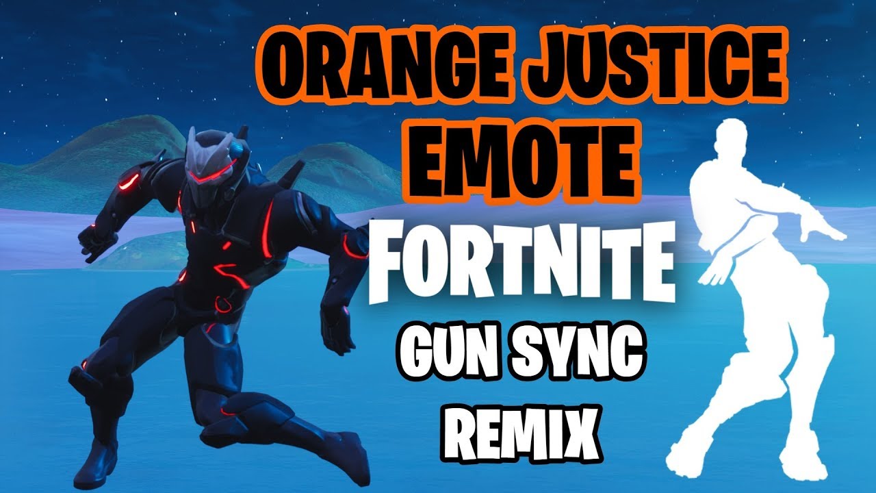 Orange Justice Emote Using Fortnite Gun Sync (Remix) - YouTube