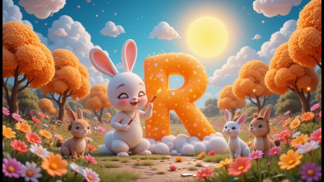 Paint Splash ABC Forest | Colorful Song for Kids | Learn ABC with Fun ...