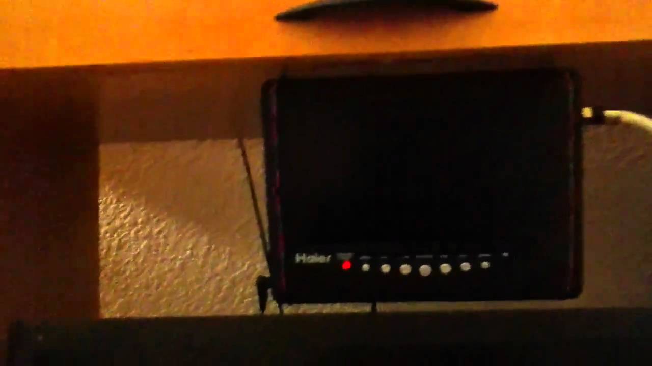 Haier 7" Portable LCD TV - YouTube