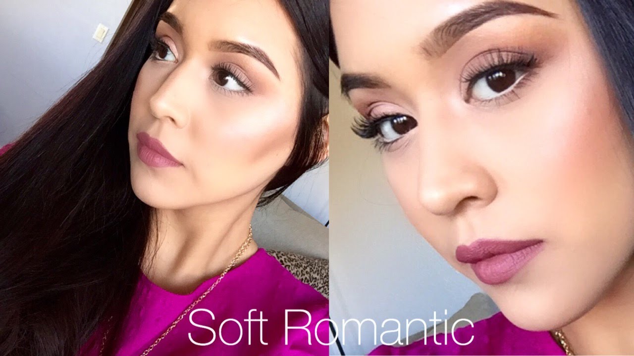 Soft Romantic Make-up Look | Noasbeautybox - YouTube