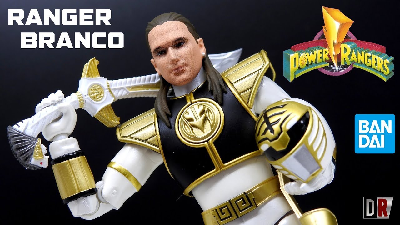 Bandai SH Figuarts Ranger Branco TOMMY Power Rangers REVIEW BR ...