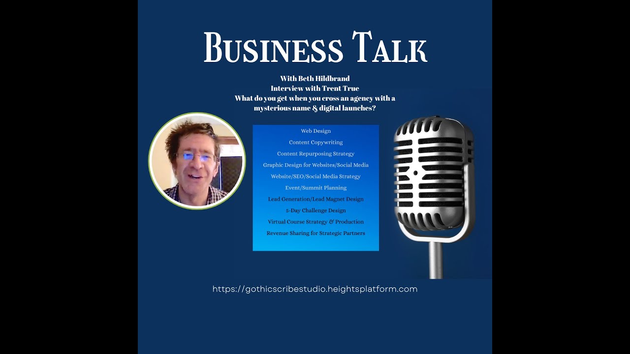 Trent TrueFounder & Storyteller/Artist-In-Chief Gothic Scribe Studio - YouTube