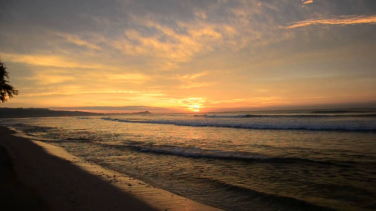 Oahu - Sunrise at Ewa Beach - YouTube