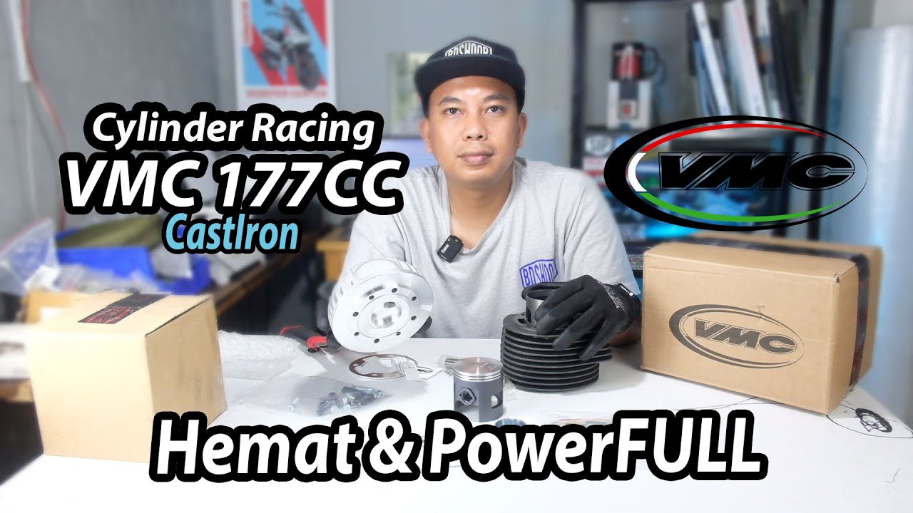 RIVIEW, Cylinder Block Racing VMC 177 Super G CastIron Vespa sprint ...