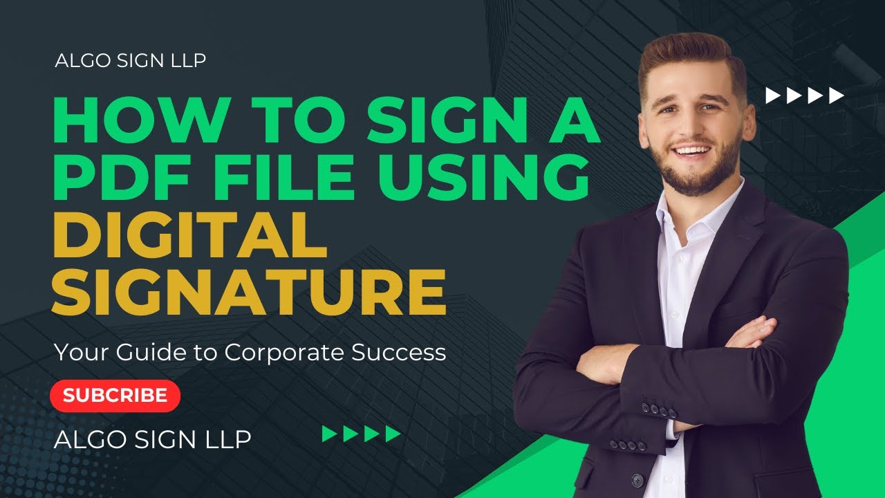 Easiest Way to Sign PDFs with Digital Signature - YouTube