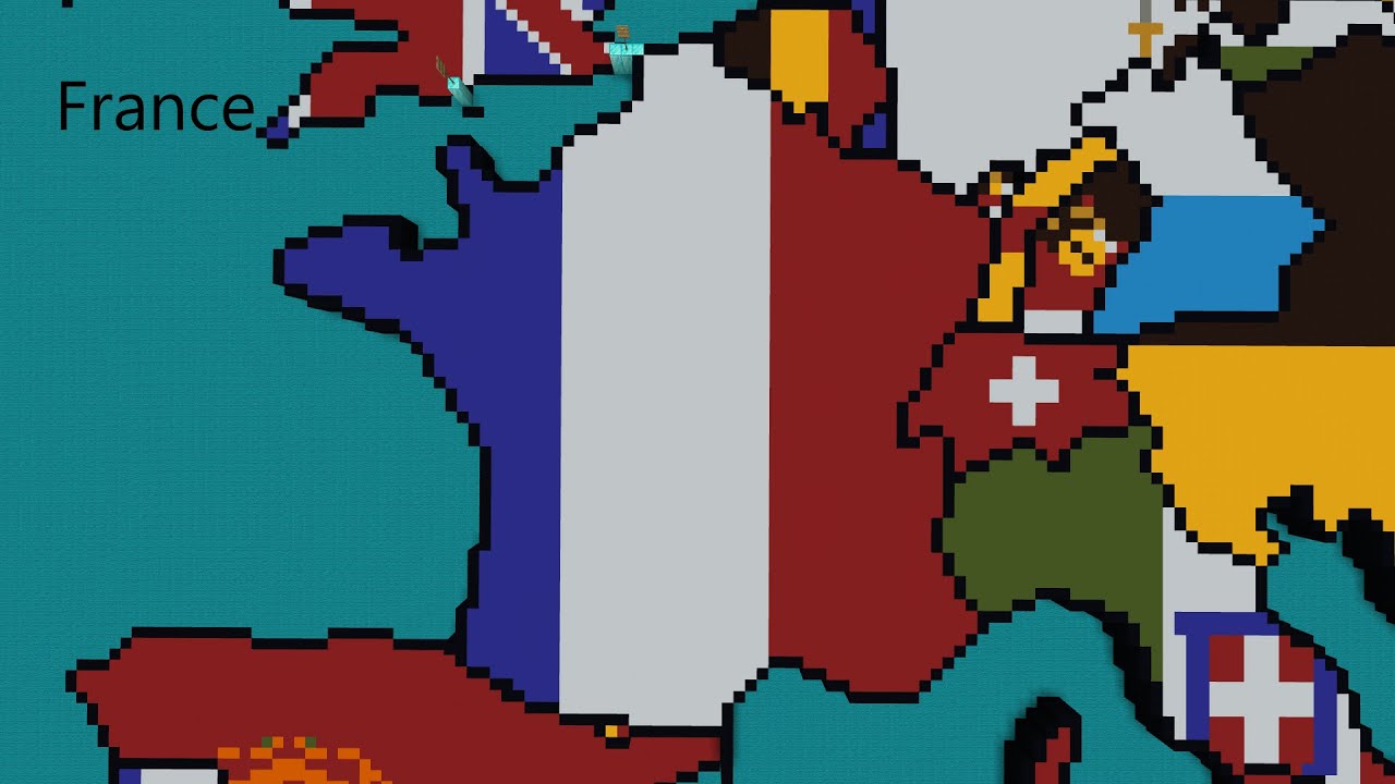 How To Build 1860 Europe In Minecraft Part 9 France - YouTube