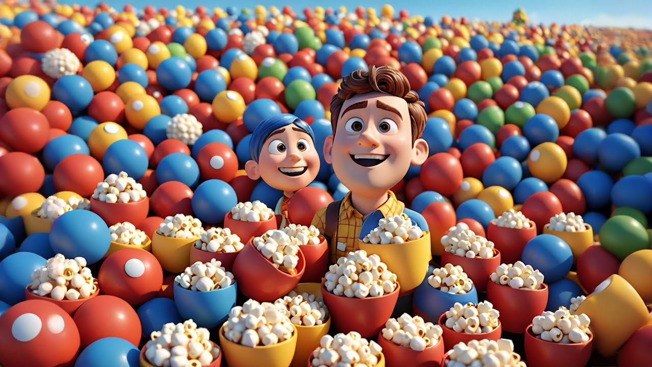 Popcorn Pop Pop Boom — Funny Snack Song! | Fun Kids Nursery Rhyme ...