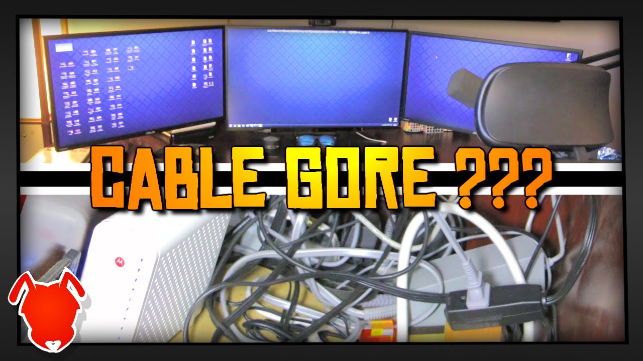 MY MESSY COMPUTER SETUP VIDEO! - YouTube