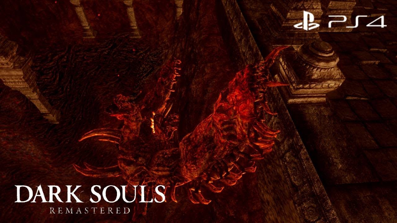 Dark Souls Remastered - Demon Centipede (Boss Fight) - YouTube