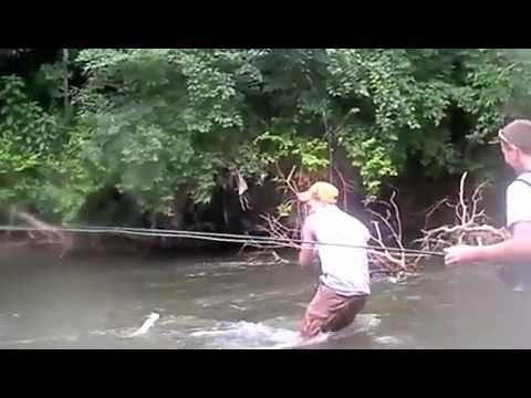 Fly Fishing the Mad River in Ohio - YouTube