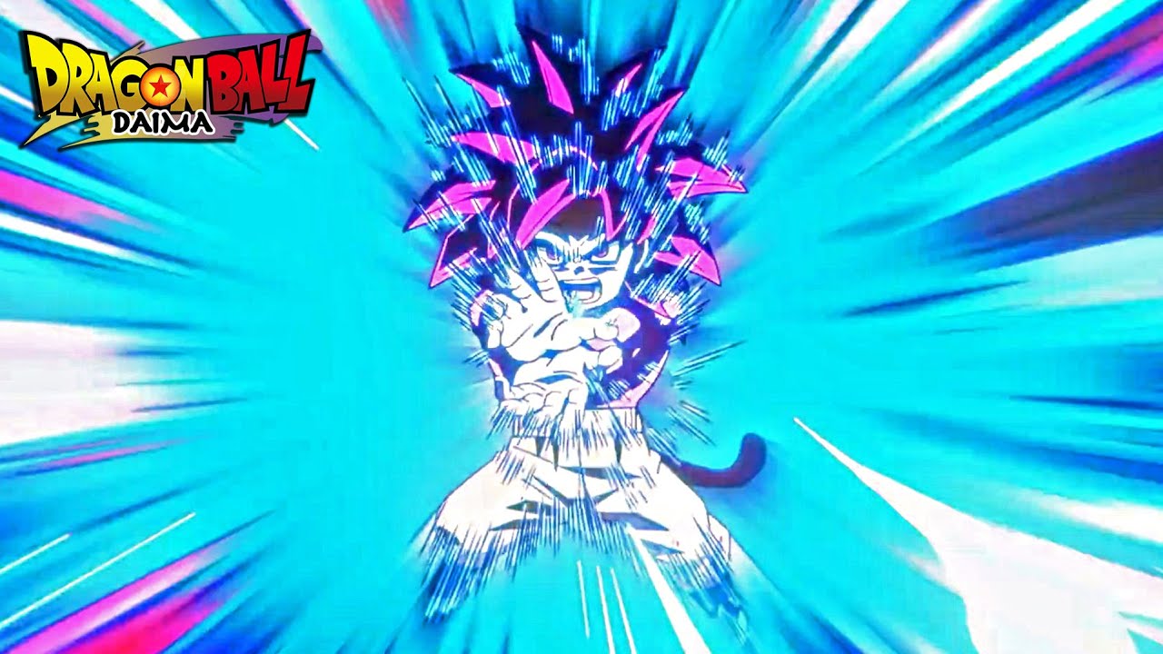 Super Saiyan 4 Goku Kamehameha Times 10