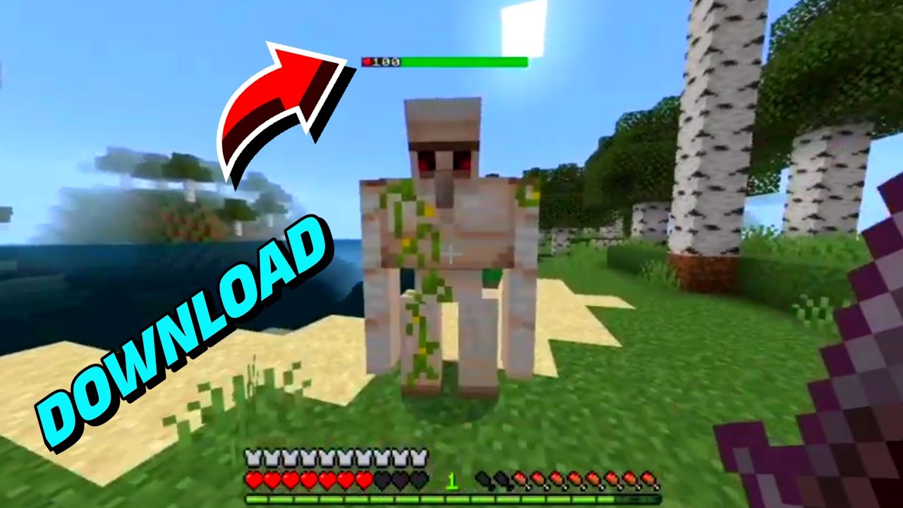 Download Minecraft Pe Damage Indicator Mod For 1.20+ || MODS - YouTube