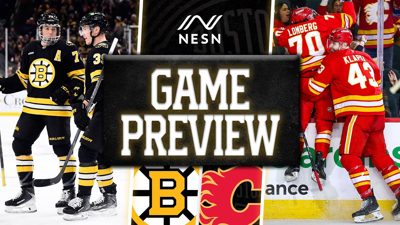 Boston Bruins vs. Calgary Flames | Game Preview | 12/29/2025 - YouTube