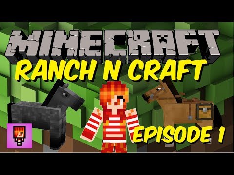 Minectaft - Let's Play - Ranch n Craft - Episode 1 -First Video - YouTube