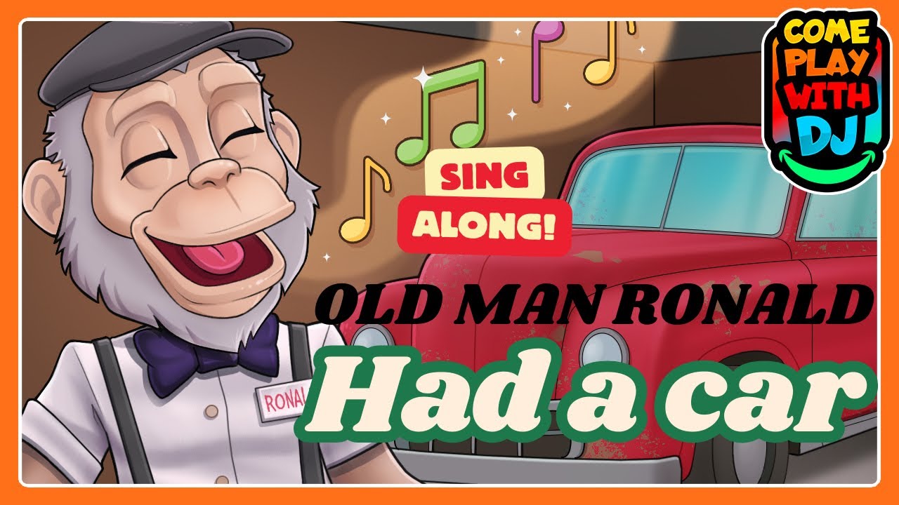 Old Man Ronald Had a Car | Fun Kids Song with DJ! Car Sounds and ...