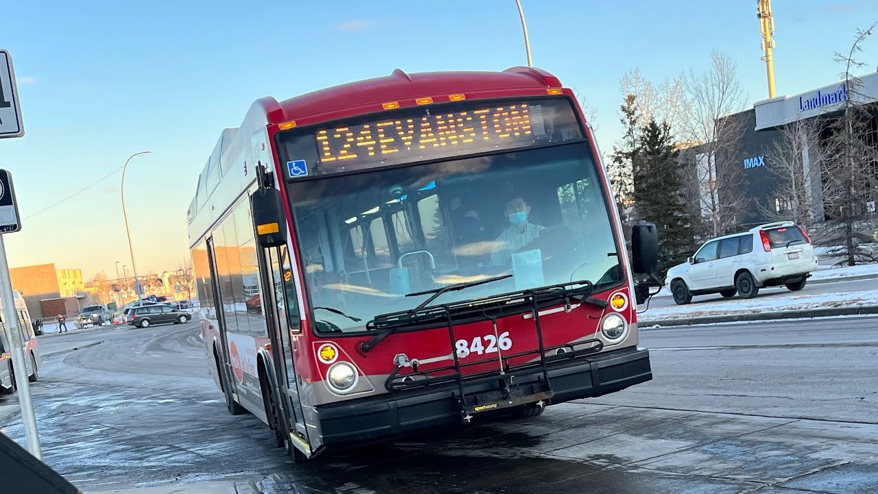 (1080p60) Calgary Transit 2019 Nova Bus LFS CNG - 8426 - YouTube