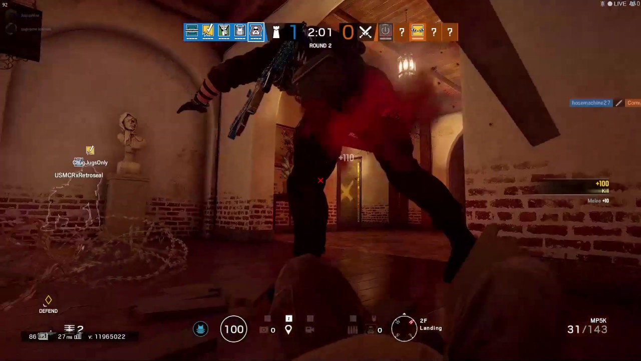 Tom Clancys Rainbow Six Siege i AM the frost trap - YouTube