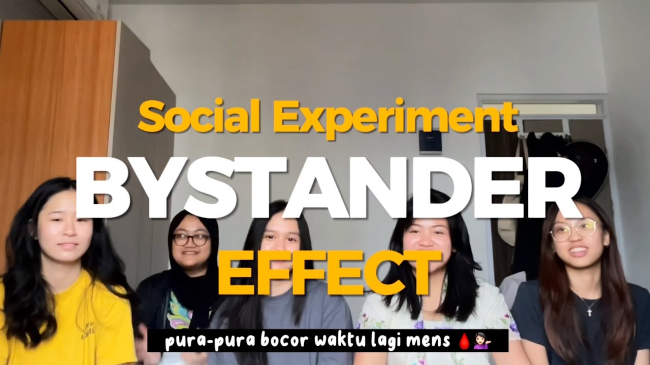Social Experiment TI UNPAR : Bystander Effect #2023A2 - YouTube