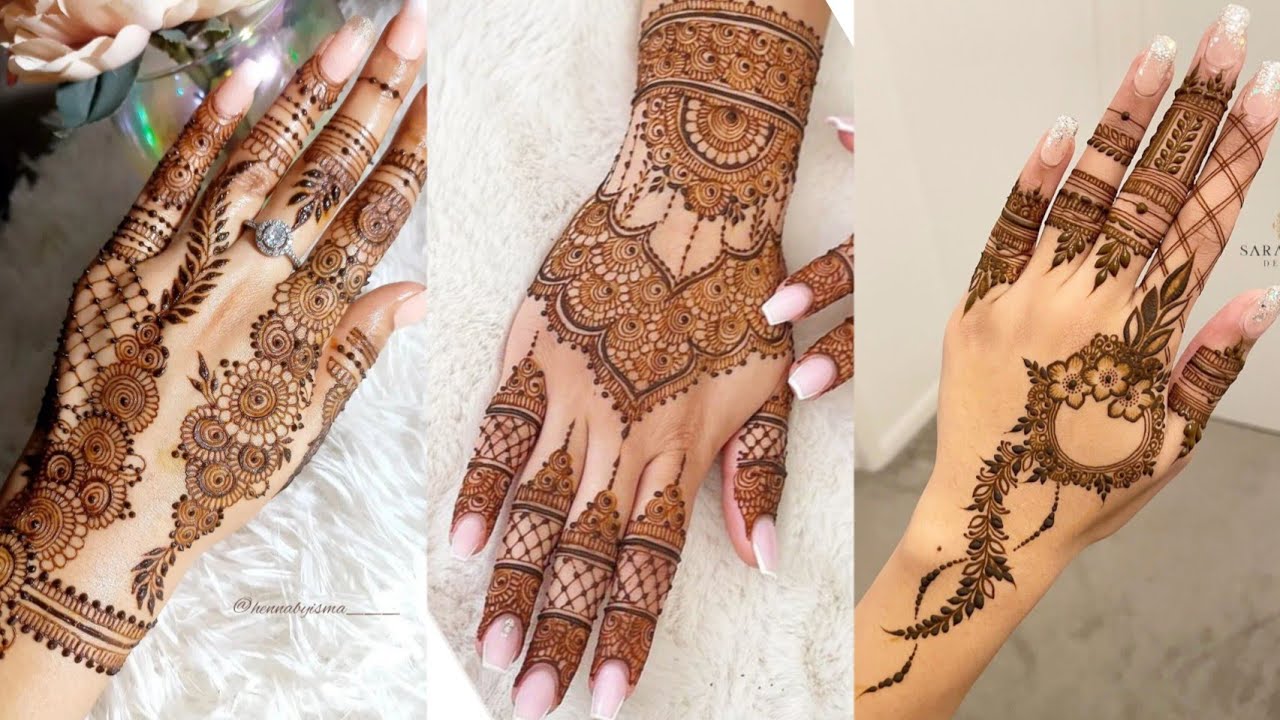 Bareek mehndi design | Most beautiful mehandi designs | madhi ke design ...