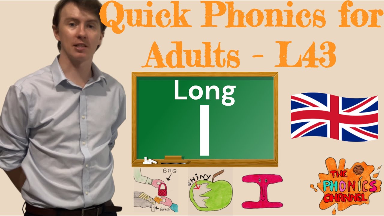 Quick Phonics for Beginner Adult Learners - I Sound with Words - Long /i/ Vowel Sound - Lesson ...