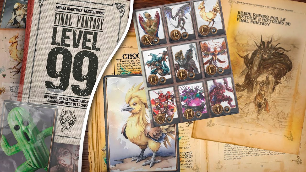 Final Fantasy Level 99 ¡El mejor bestiario, en un libro físico! Una ...