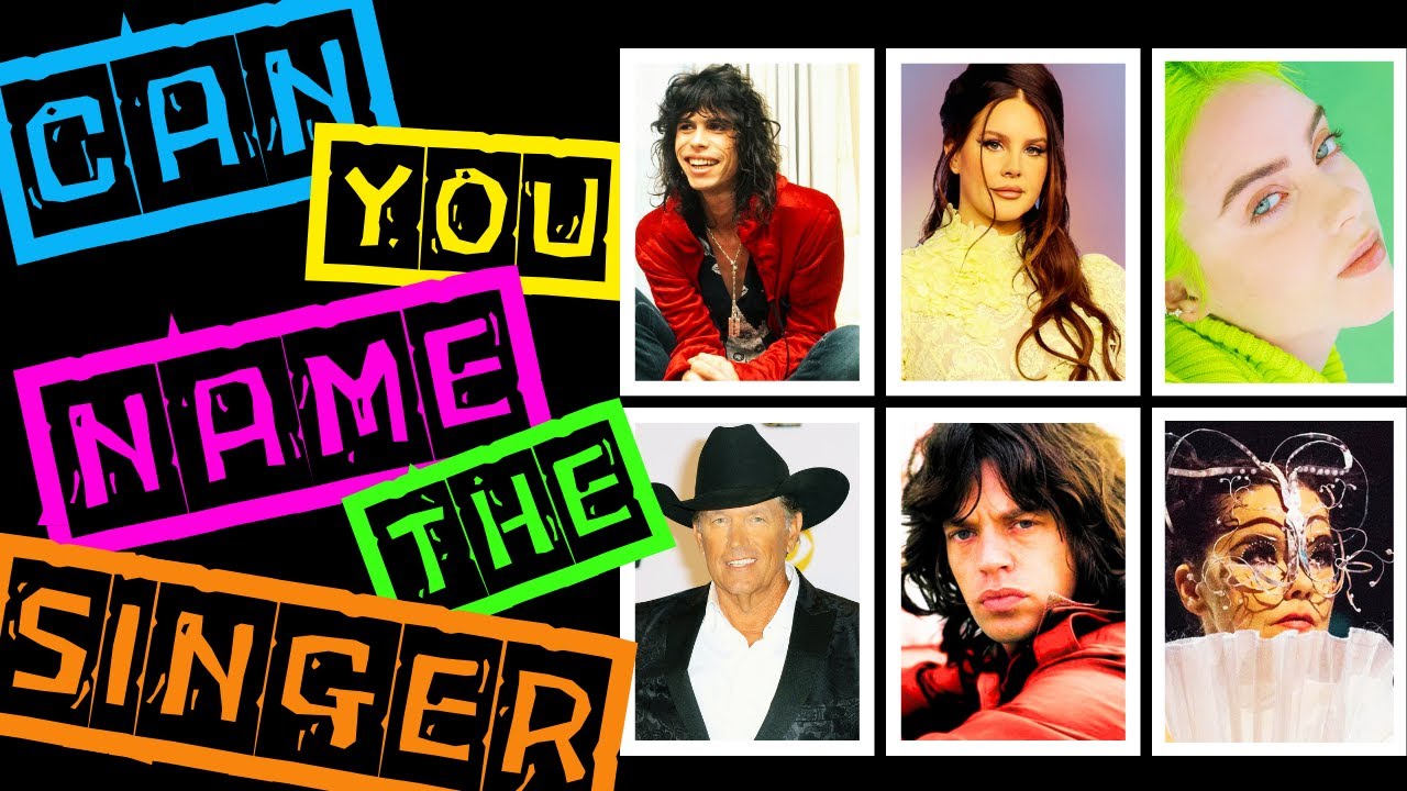 GUESS THE SINGER (Photo Challenge): Multi Genre & Decade | Test Your ...
