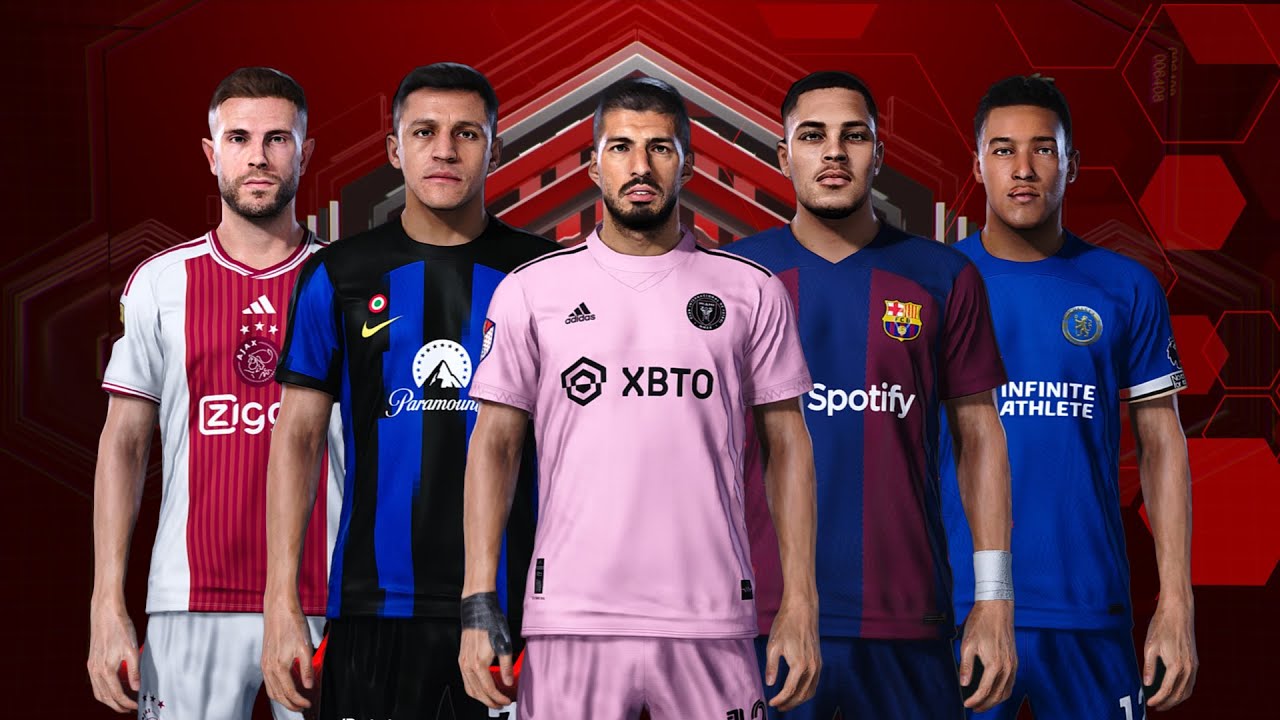 SP Football Life 2024 Option File February 2024 Update Squad and ...