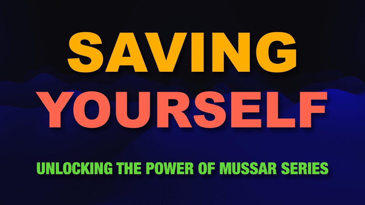 Saving Yourself - YouTube