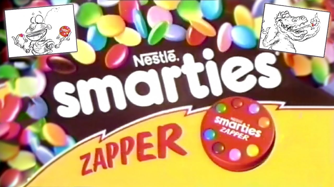 Smarties "ZAPPER" Commercial (1994) - YouTube