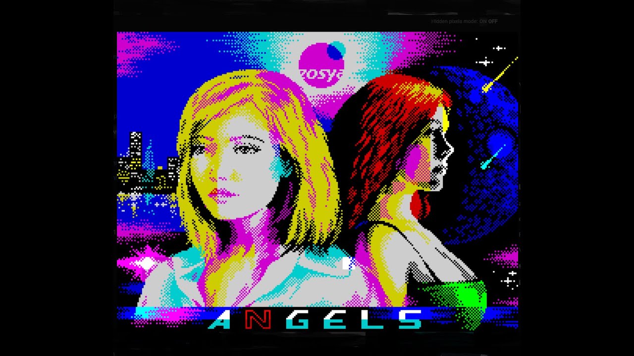 Angels on ZX Spectrum (2021 Homebrew) - YouTube