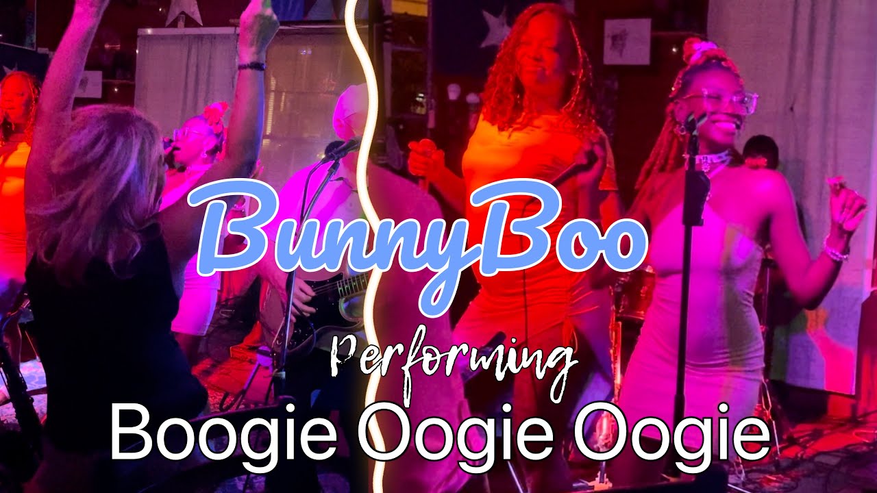 Bunny boo singing Boogie Oogie Oogie - YouTube