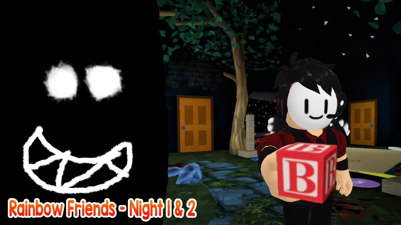 Rainbow Friends - Night 1 & 2 | Roblox - YouTube