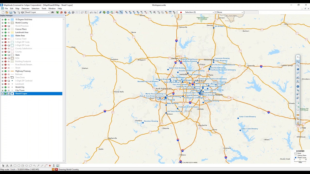 🗺️ Maptitude 2019 Webinar: Maptitude Basics 🌎 - YouTube