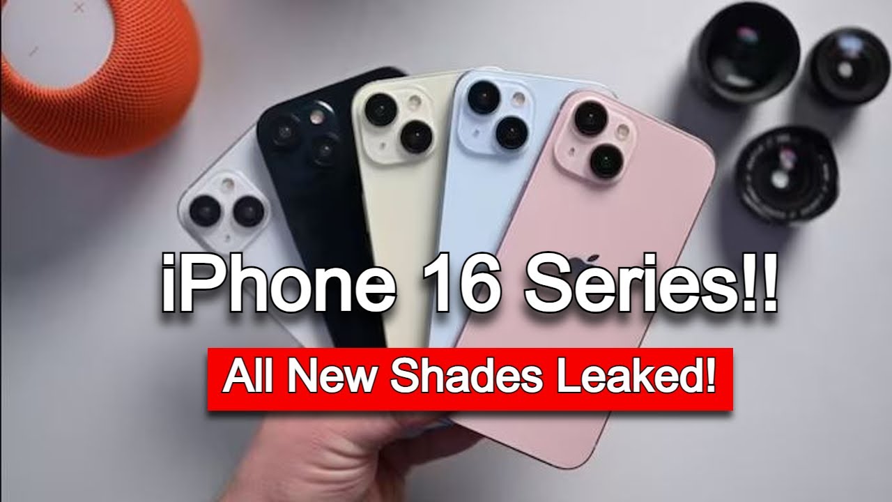 New iPhone 16 & Pro Max Colors Leaked 🔥 : Which One Will You Choose ...