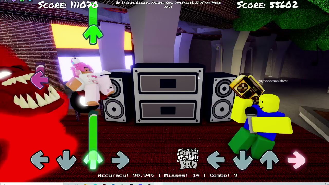 Roblox Funky Friday | Expurgation (Hard) | New Demon Tricky Animation ...