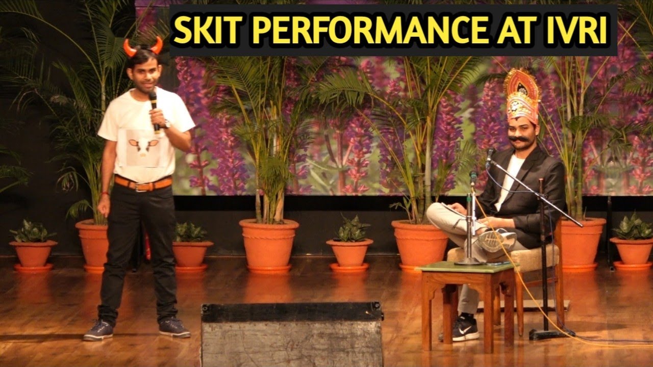 Skit performance at #ivri ! world veterinary day || best #skit team ...