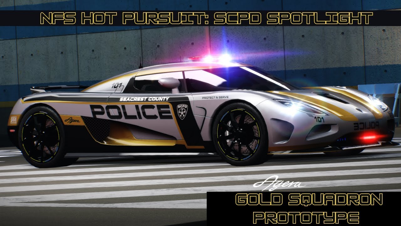 #NFSHotPursuit SCPD SPOTLIGHT: "Gold Squadron Prototype" Koenigsegg ...